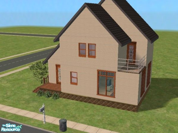 The Sims Resource | Starter Home with Loft