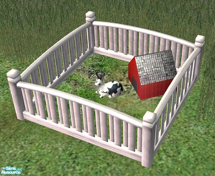 The Sims Resource | Bunny in a cage