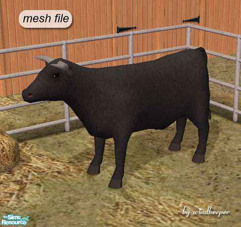 The Sims Resource - Black bull