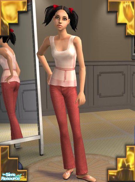 The Sims Resource | Red Outfit