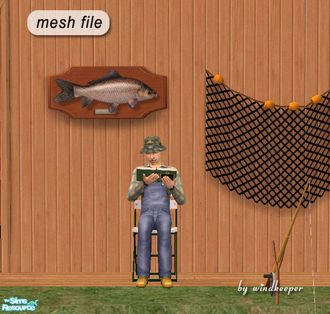 The Sims Resource | Fish trophy
