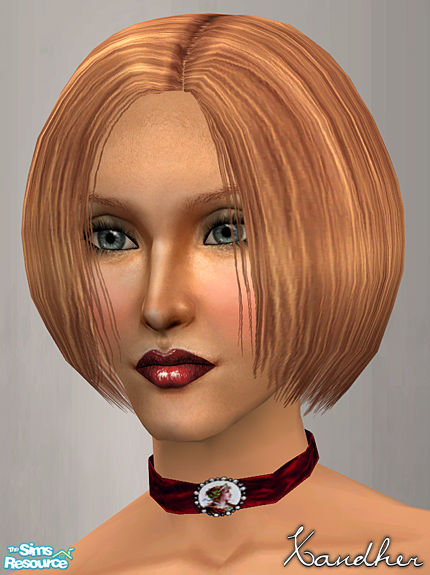 The Sims Resource | V.I.P. Hair - Ginger