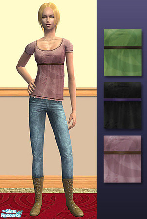 The Sims Resource | Designer Jeans Outfit - Set