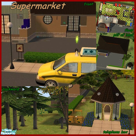 The Sims Resource | Supermarket
