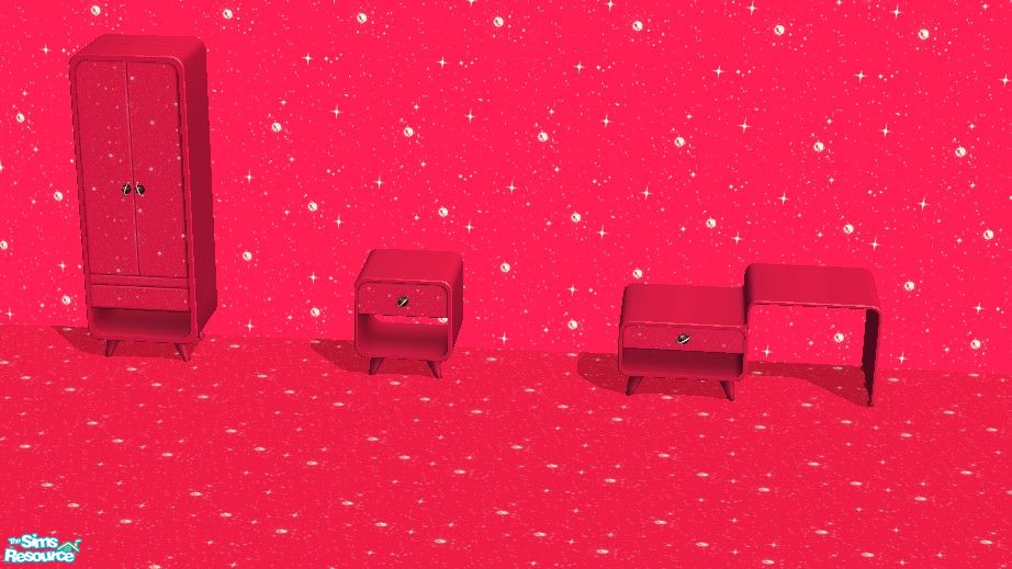 The Sims Resource - Atomic Kids Recolours in Pink