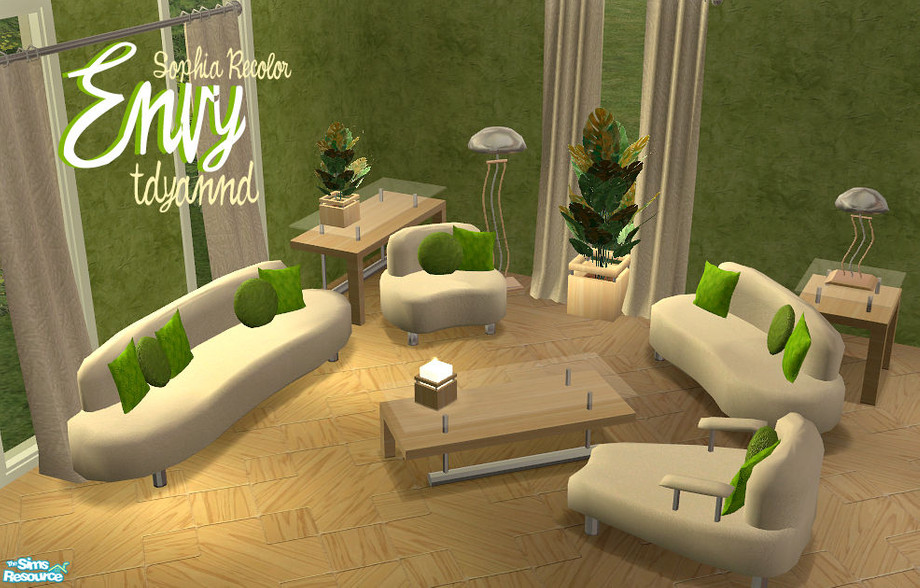 The Sims Resource | Envy - Sophia Living Recolor