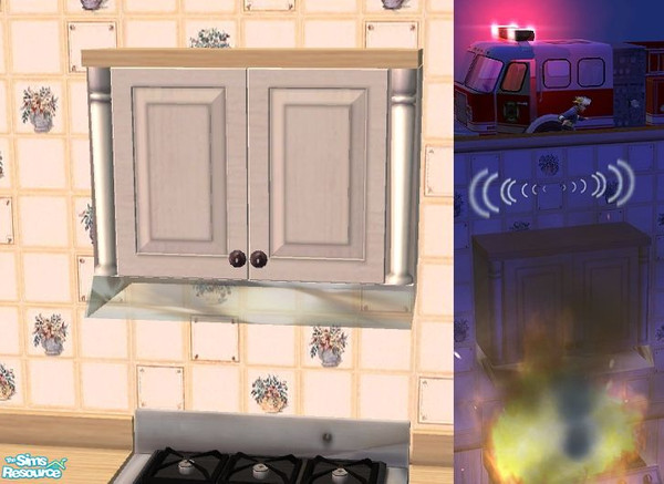The Sims Resource - Decorating The Kitchen - Chez Moi Cooker