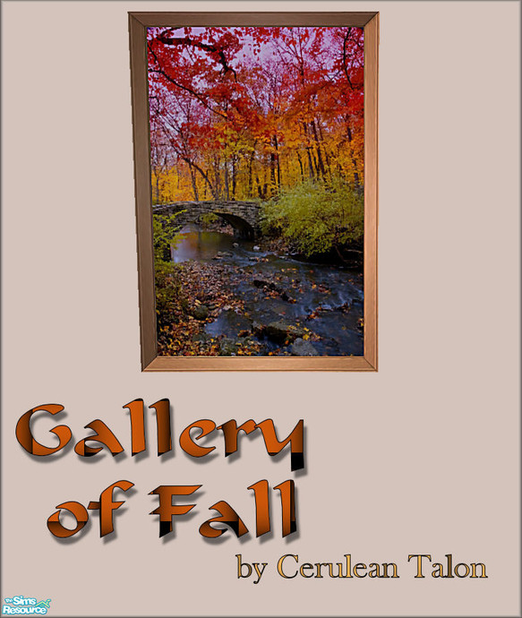 The Sims Resource - Gallery of Fall 1x2 Pics - Creek