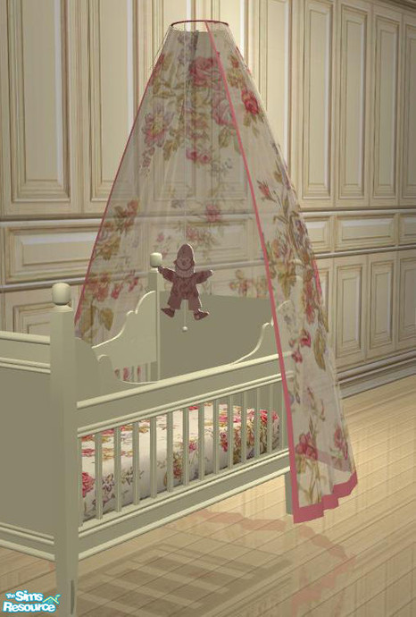 The Sims Resource | PB Blue Children cream - Canopy Crip roses