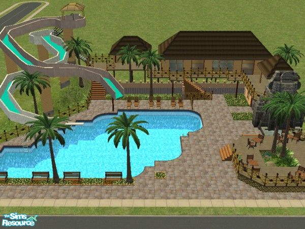 The Sims Resource | Wonderland~ A summer amusement park~ (5-4 Village)