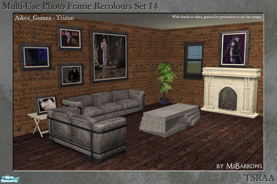 The Sims Resource - Multi-Use Photo Frame Recolours 14