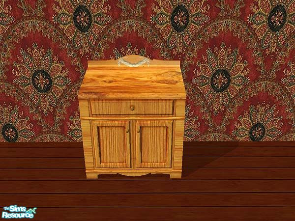 The Sims Resource | Country Counter Movila Wood