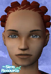 The Sims Resource | Female Red Hair 4