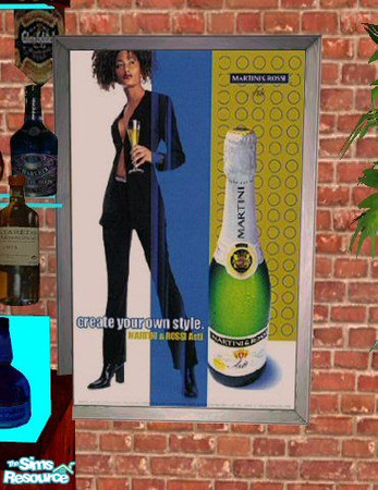 The Sims Resource - Martini & Rossi
