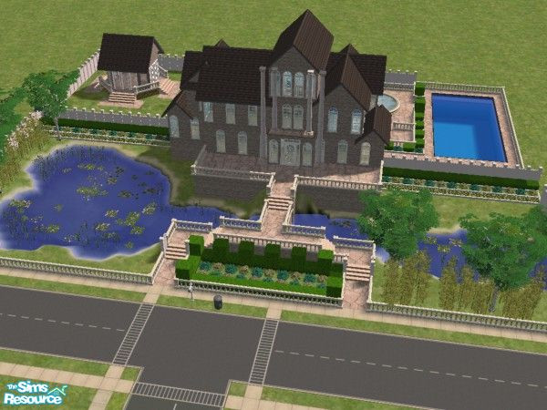 The Sims Resource - -=O=- Mega Mansion II