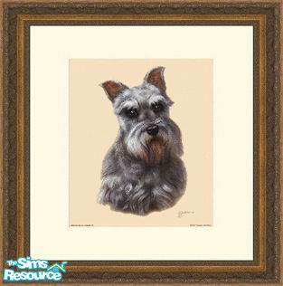 The Sims Resource - Part of the Family - Schnauzer
