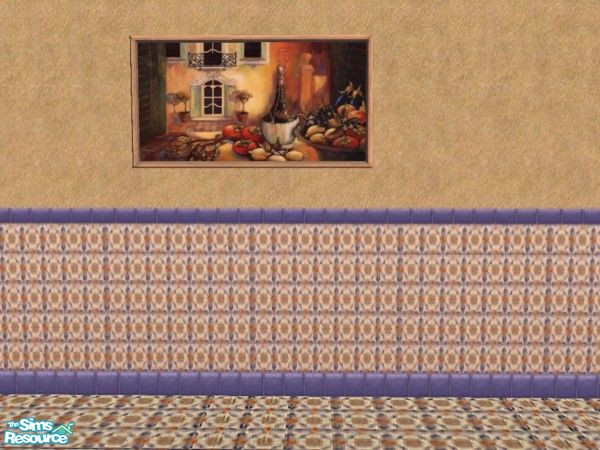 The Sims Resource | Tons of Tuscan Kitchen Window Painting