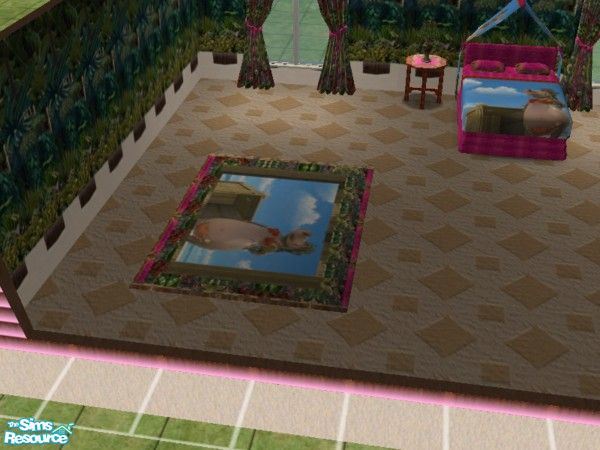 The Sims Resource - Madagascar Gloria rug set