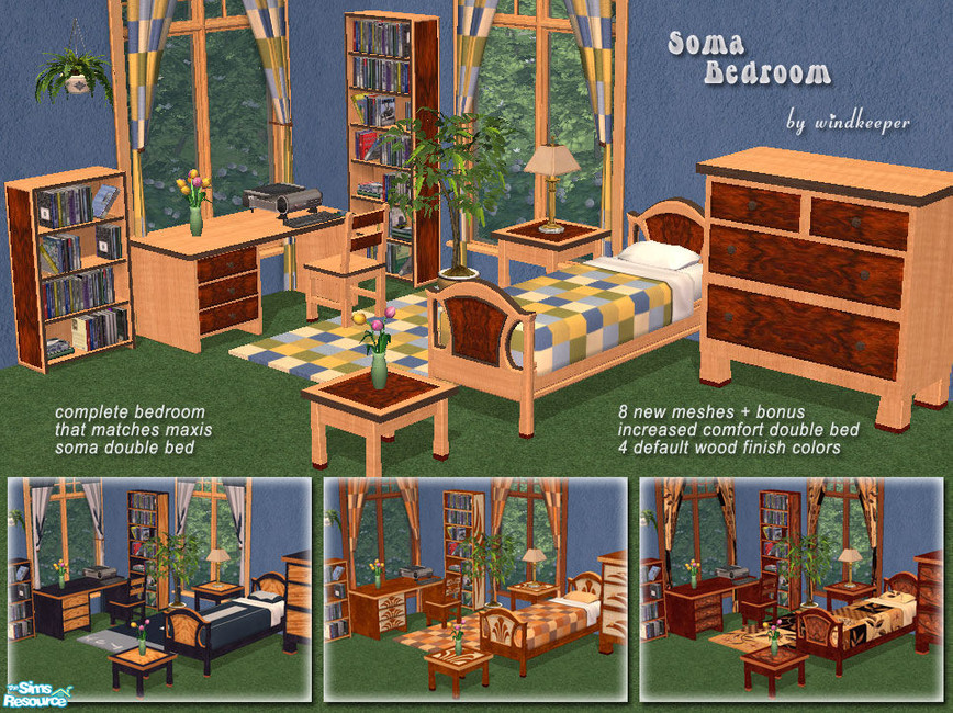 The Sims Resource - Soma Bedroom