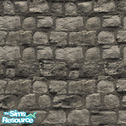 The Sims Resource | Stone Floor to match Maxis stone wall