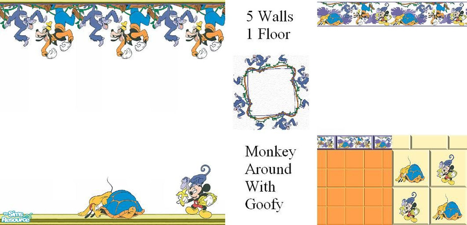 The Sims Resource - Monkey Around With Goofy