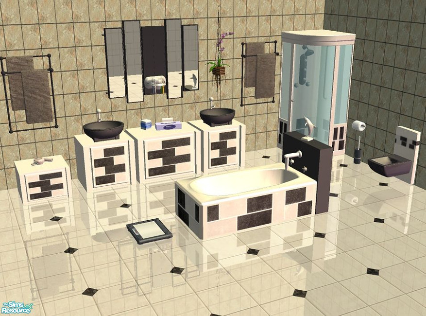 The Sims Resource - Bathroom Aqua