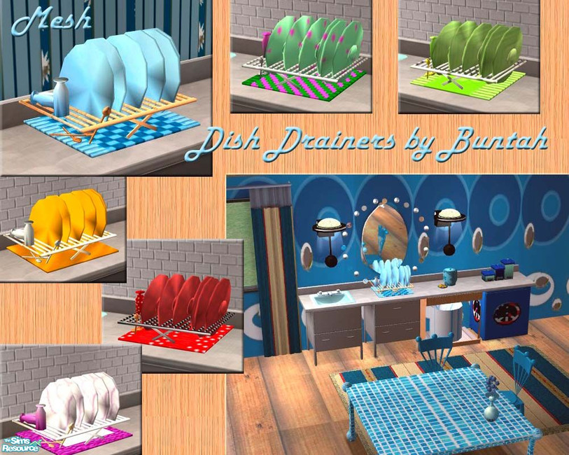 The Sims Resource - Dish Racks