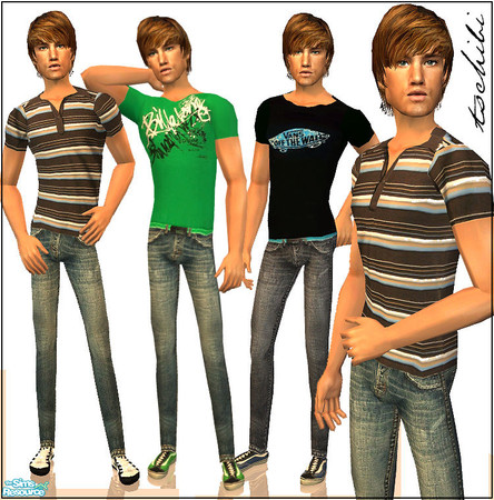 The Sims Resource | Male Mesh recolors 01