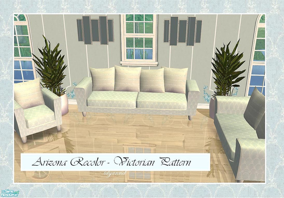The Sims Resource - Victorian Pattern - Arizona Recolor