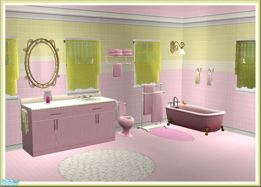 The Sims Resource - Pretty Pink Bath