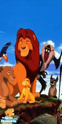 The Sims Resource - Lion King Wall2