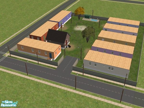 The Sims Resource - Le Sims Trailer Park