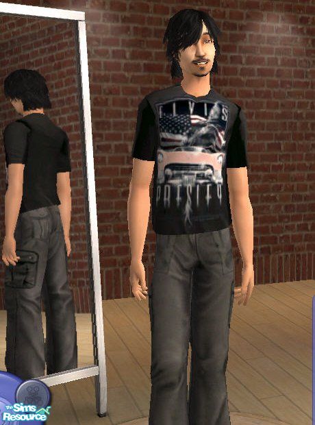 The Sims Resource - New Elvis Shirt 2