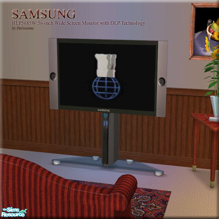 The Sims Resource | Samsung HDTV by Parisienne