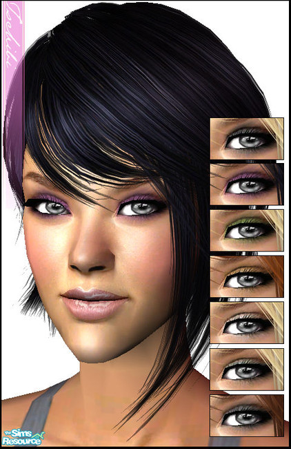 The Sims Resource - several eye shadows