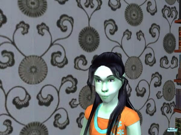 The Sims Resource | Screenshot - Alien girl
