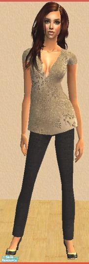 The Sims Resource - The Faint Flora Collection - Taupe