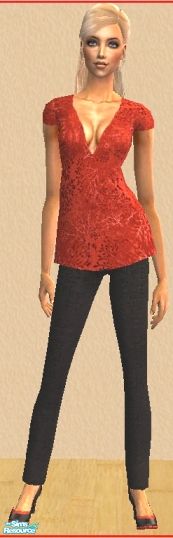 The Sims Resource - The Faint Flora Collection - Red