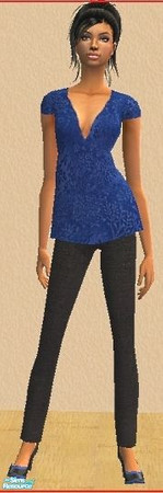 The Sims Resource - The Faint Flora Collection - Royal Blue