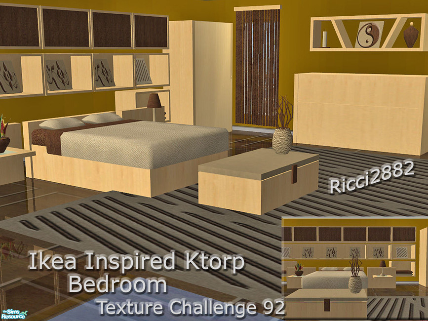 The Sims Resource - Ikea Inspired Kport Bedroom