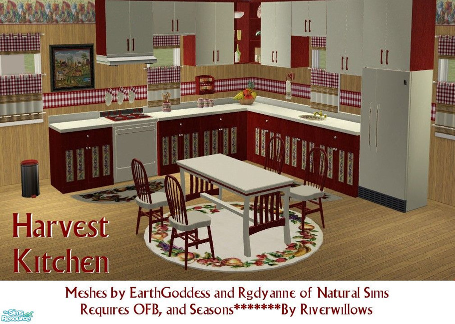 The Sims Resource - Harvest Kitchen