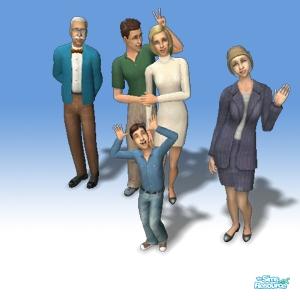 The Sims Resource | Screenshot - Burb Family