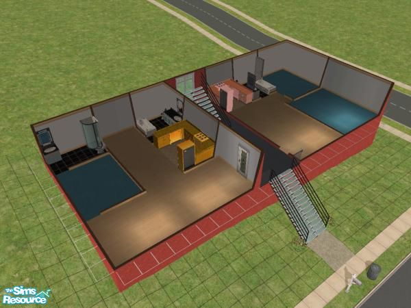 The Sims Resource | Small Apartment Building
