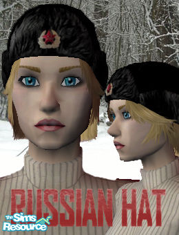 The Sims Resource - russian hat women