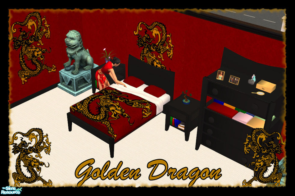 The Sims Resource - Golden Dragon