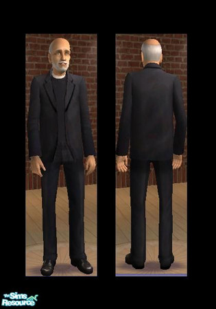 The Sims Resource | Elder vicar/ priest