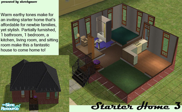 The Sims Resource - Starter Home 3