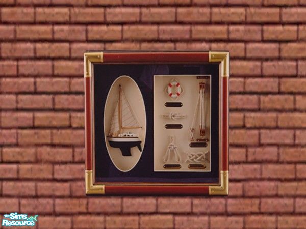 The Sims Resource - Nautical Knots Paintings - Sailboat Knots