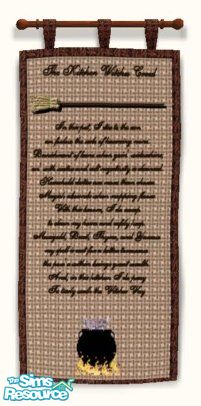 The Sims Resource - Kitchen Witch's Creed Coarse