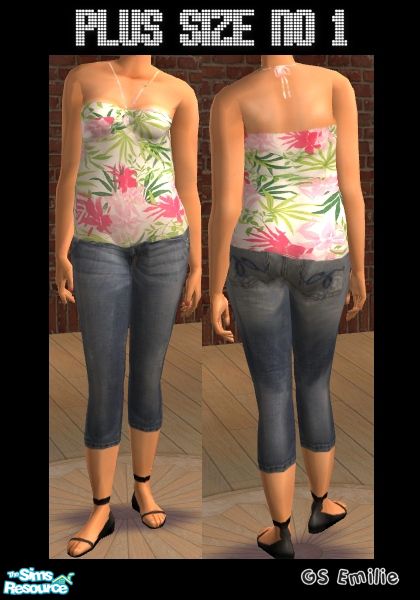 The Sims Resource - Plus size 1